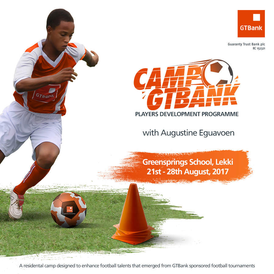 GTBank holds Football Development Camp for Students and Coaches