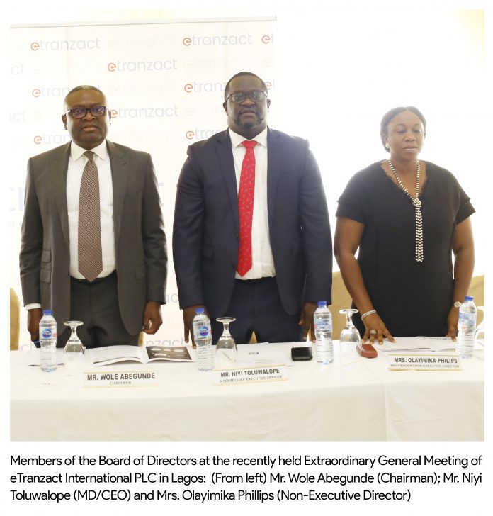 eTranzact Get Shareholders’ Approval to Raise Authorized Share Capital ...