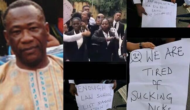 UNICAL Prof Accused Of Harassing Female Law Students Reacts