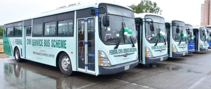 Presidency announces launch of 2700 CNG buses, tricycles